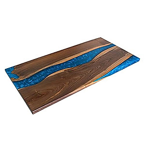 Epoxy Table, Epoxy Resin River Table, Live Edge Wooden Table, Natural Wood,Dining table, Natural Epoxy Table, Resin Table