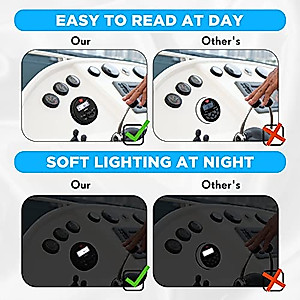 velex Marine Stereo Speaker Package Bluetooth, MP3 USB AM FM Marine Stereo - 2 x 6.5 Inch Black Speakers, Antenna