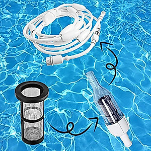 Funmit in-Line Filter Screen 48-222 Replacement for Zodiac Polaris 180, 280, 380, 3900 Model Pool Cleaner in-Line Filter Screen 48-222 (2 Pack)