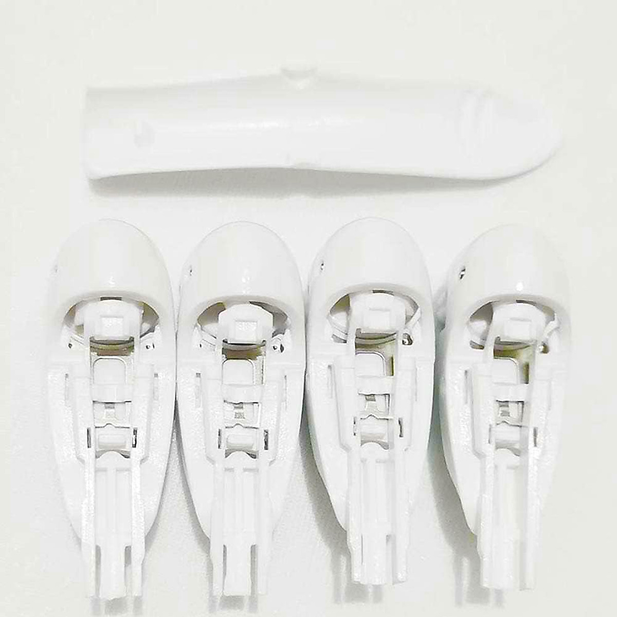 Sensitive Replacement Electric Replacement Toothbrush Heads (4 Count), Dual Clean Rotating Sets Compatible with Braun Oral B Cross Action Power