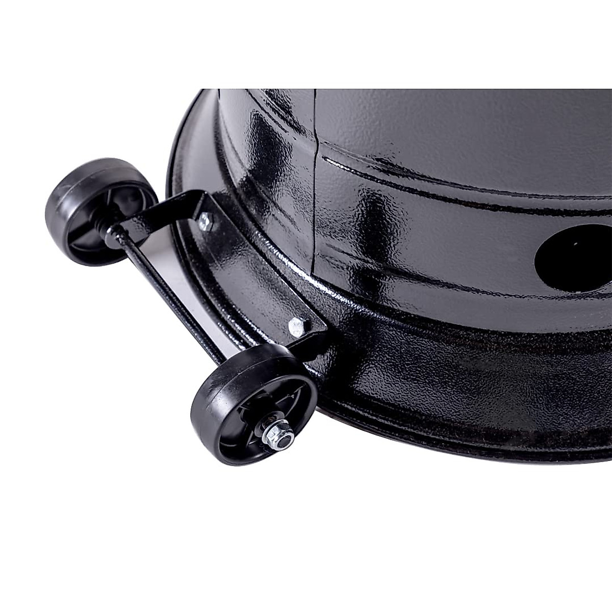 Simple Deluxe 47,000 BTU Outdoor Propane Patio Heater with Wheels, Black