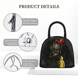 Unisex Travel Lunch Bag for Women Girls Classic Lunch Box Fashion Lunch Cooler Bags for Work/School/Picnic/Office/Hiking/Outdoor/Camping/Fishing