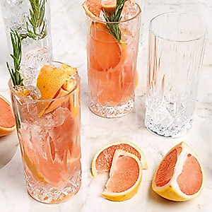 RCR Opera Luxion Crystal Hi-Ball Glasses, Set of 6, 14 cm