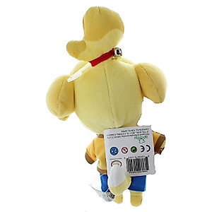 Little Buddy USA Animal Crossing New Leaf Smiling Isabelle/Shizue 8"" Plush, Multi-Colored, 6""" (1309)
