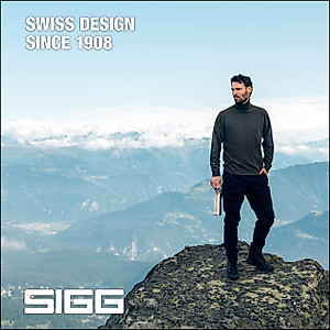 SIGG - Insulated Water Bottle - Thermo Flask Hot & Cold One with Tea Infuser - Leakproof. BPA Free - 18/8 Stainless Steel - 17 Oz