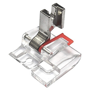 DREAMSTITCH Changeable Type 1/4 inch Curve Stitching Presser Foot with Low Shank for Pfaff,Viking,Brother,Janome New Home,Kenmore,Singer,Babylock,JUKI and All Low Shank Sewing Machine 6709L