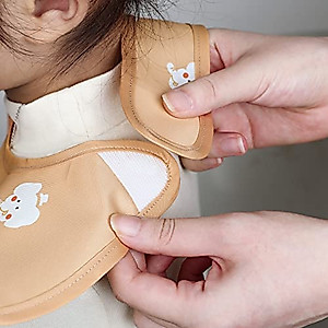 Soarwg Kids Bibs, Baby Bibs, Waterproof Baby Bibs for Boy and Girl, Great Travel Baby Bibs for Eating, Mess Proof Bibs for Baby Unisex, Toddler Feeding Bibs, 5 Pack