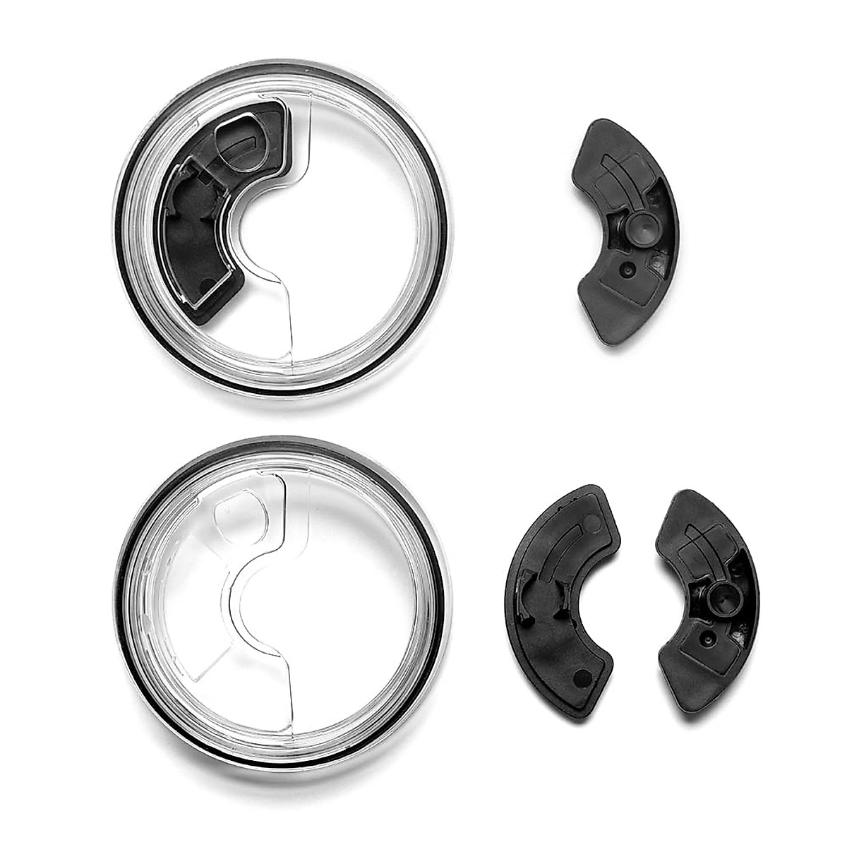 Magnetic Spill Proof Replacement Lid - Compatible for Yeti Tumbler,Rambler, zark Trail,Old Style Rtic Lid(20 oz - 1 Pack)