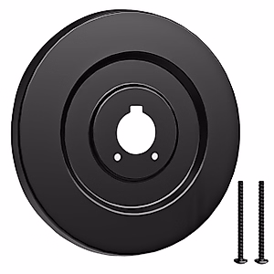 Escutcheon Replacement for Moen 16090 Chateau Collection, for One-Handle Tub and Shower Faucets, Matte Black