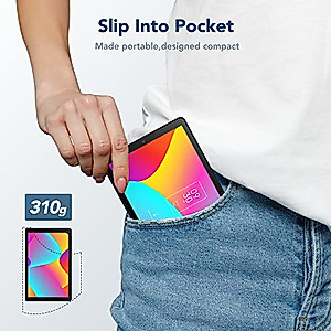 TCL Android 11 Tablet TAB 8, 3GB+32GB (Up to 512GB), Portable 8 Inch Tablets, HD Display Touch Screen, 4080mAh Battery, 5G Wi-Fi Gaming Tablet with AI 5MP Camera Small Cheap Tableta for Kids, Adults