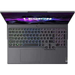 Lenovo Legion 5 Pro 16ACH6H 16" WQXGA 165Hz Gaming Notebook Computer, AMD Ryzen 7 5800H 3.2GHz, 16GB RAM, 1TB SSD, NVIDIA GeForce RTX 3070 8GB, Windows 11 Home, Storm Gray