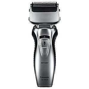 PANASONIC Electric Razor Men's Dual Blade Cordless - ES-RW30-S - (Silver)