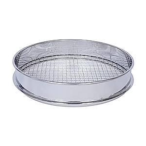 Soil Sifter 12" (3/8”Mesh Screen)-Sieve for Sand Rocks Dirt Compost