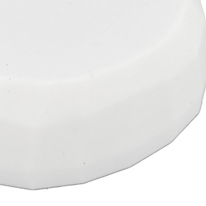 50g Coffee Dosing Cup with Measuring Tray, Food Grade Silicone Weighing Cup for Coffee Beans, Spices, Dry Goods, etc. Suitable for Container, Usage (White)