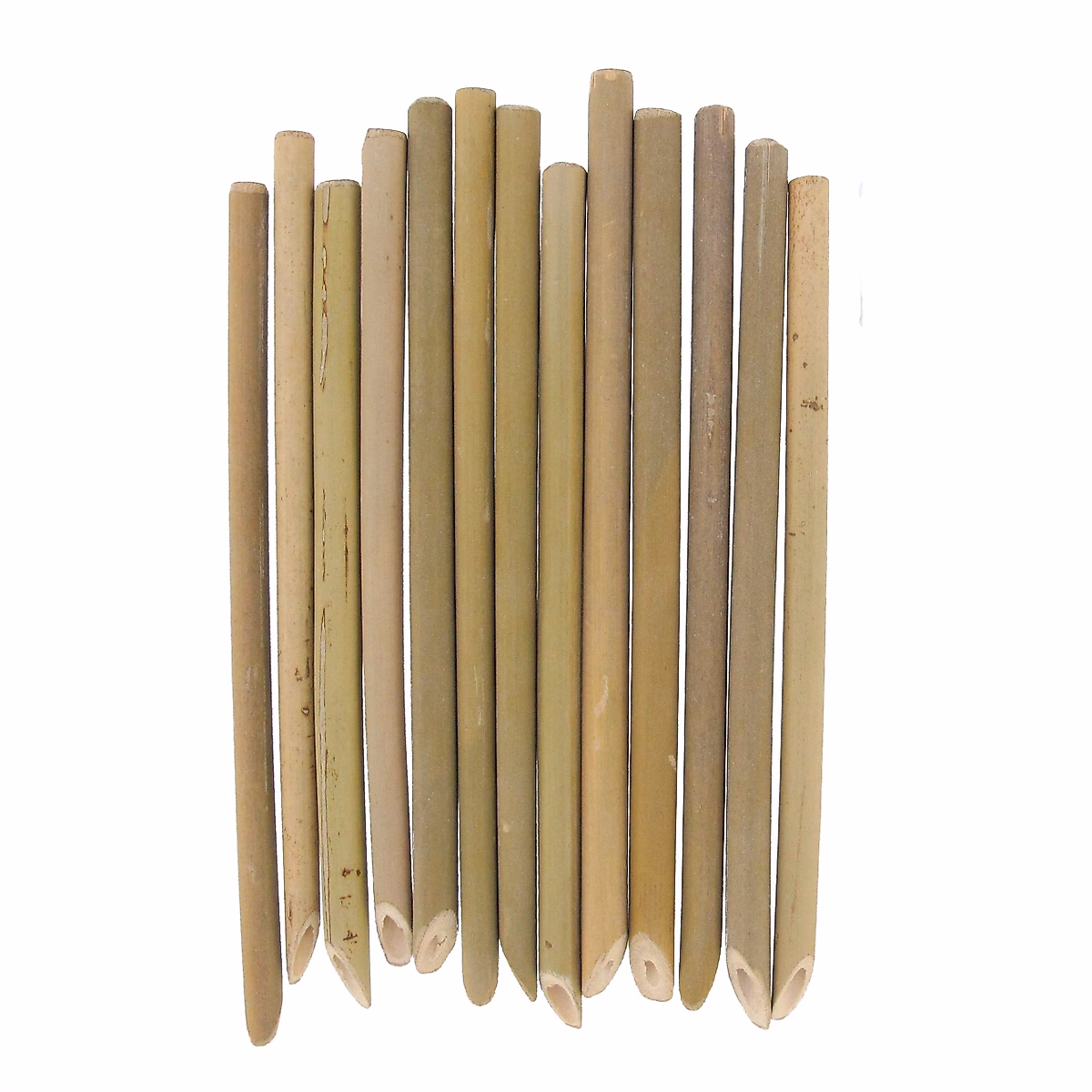 BambooMN Brand - 7" Organic Reusable Bamboo Drinking Straws - 100 Pieces