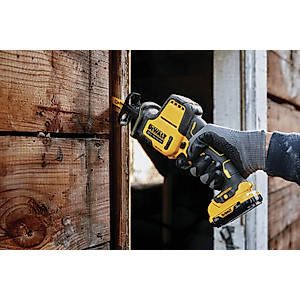 DEWALT XTREME 12V MAX* Reciprocating Saw, One-Handed, Cordless Kit (DCS312G1)