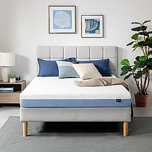 ZINUS 6 Inch Cooling Essential Memory Foam Mattress [New Version], Full, Fiberglass Free, Medium Feel, Cooling Airflow Memory Foam, Certified Safe Foams & Fabric, Mattress in A Box
