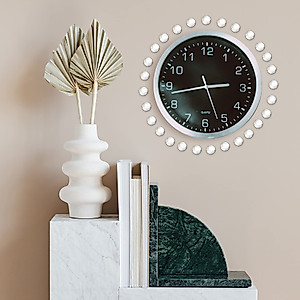 Super Z Outlet Mini 1 Inch Small Round Glass Mirror Circles for Arts & Crafts Projects, Traveling, Framing, Decoration (50 Pieces)