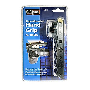Vidpro Hand Grip, Compatible with Sony HDR-AZ1VR Action Mini Cam Camcorder VB-H Top Hand Grip for DSLRs, Cameras and Camcorders
