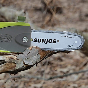 Sun Joe iON8PS2-LT 8-Inch Amp 40V Cordless Multi-Angle Pole Chain Saw, Kit (w/2.5-Ah Battery + Quick Charger)
