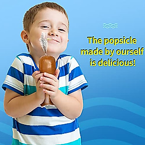 400 Pieces Ice Pop Bags Ice Lolly Bags Disposable Ice Cream Mold Bags Plastic Ice Candy Bags with Silicone Funnel for Making Ice Cream Yogurt Candy Freeze 3 x 10 Inch (400 Pieces,3 x 10 Inch)