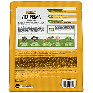 Sunseed Vita Prima Complete Nutrition Guinea Pig Food, 4 LBS