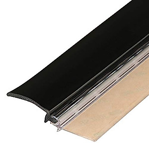 Sentry Supply 650-1010 Restroom Door Privacy Cover, Black, 2-1/8” x 58”, (2-Pack) & Prime-Line PH 17039 Slide Latch (1pk) – Restroom Stall Latch – Diecast Construction – 2-3/4” Hole Centers