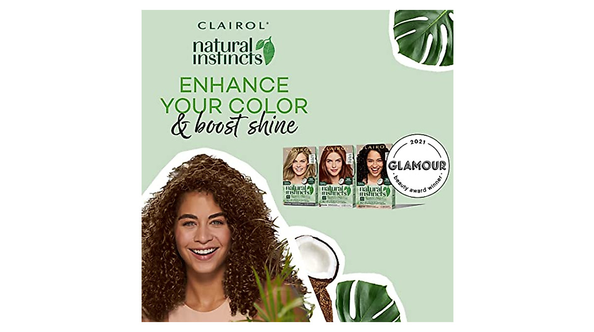 Clairol Natural Instincts Demi-Permanent 7G Blonde Hair Dye