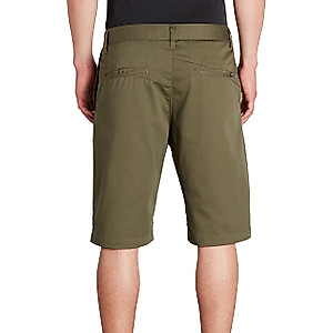 Volcom Men's Regular Vmonty Chino Shorts, Military, 31