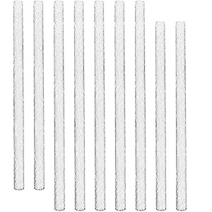 EBaokuup 14Pcs Long Life Fiberglass Replacement Wicks for Outdoor Tiki Torches Patio Lighting Garden Lights Oil Lamps-9.85Inch