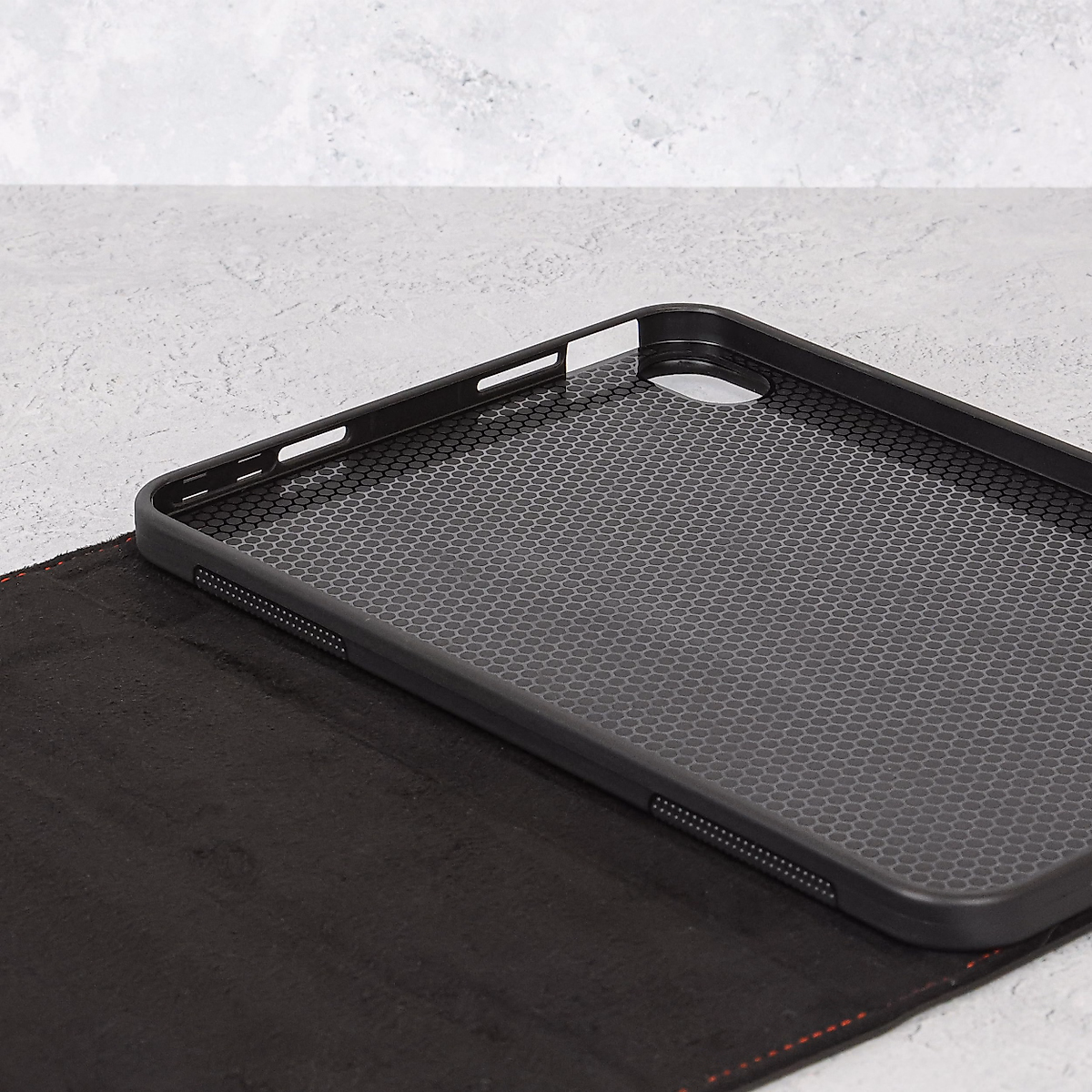 Casemade Real Leather Case Compatible with iPad Mini 7 (A17 Pro) / 6th Gen (2021) - Full-Grain Leather Cover, Auto Sleep/Wake, Dual Stand Position (Tan)