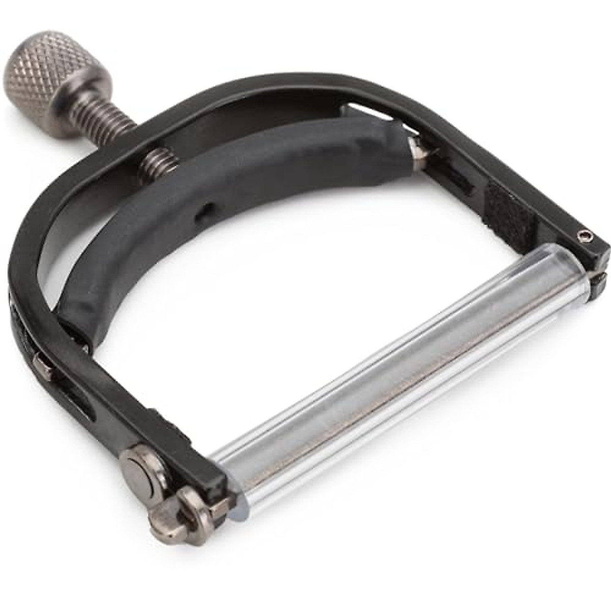 Paige Musical PBEW Banjo/Mandolin Capo-Fits Past the 4th Fret on a 5-String - Made in USA - Black