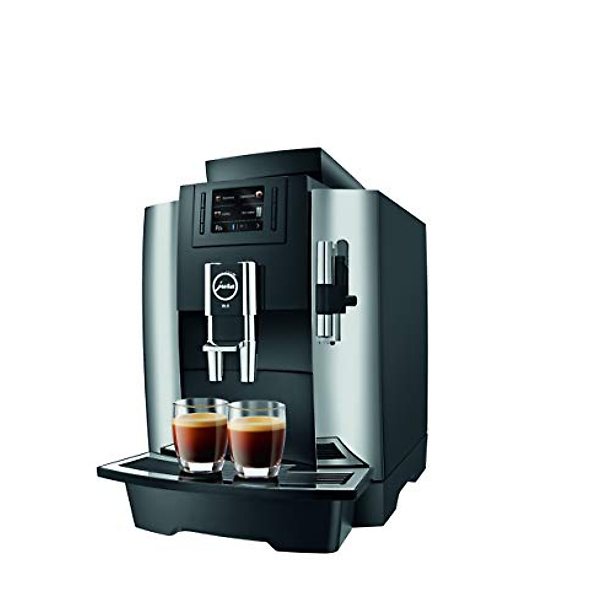 Jura 15145 Automatic Coffee Machine WE8, Chrome, 101 oz