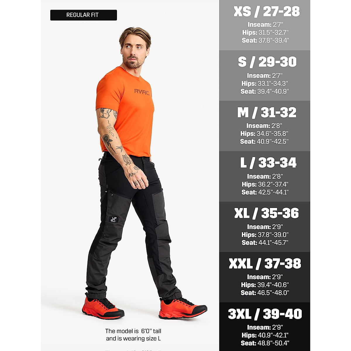 RevolutionRace Men's GP Pro Pants, Durable and Ventilated Pants for All Outdoor Acitivities, Jet Black - X-Large