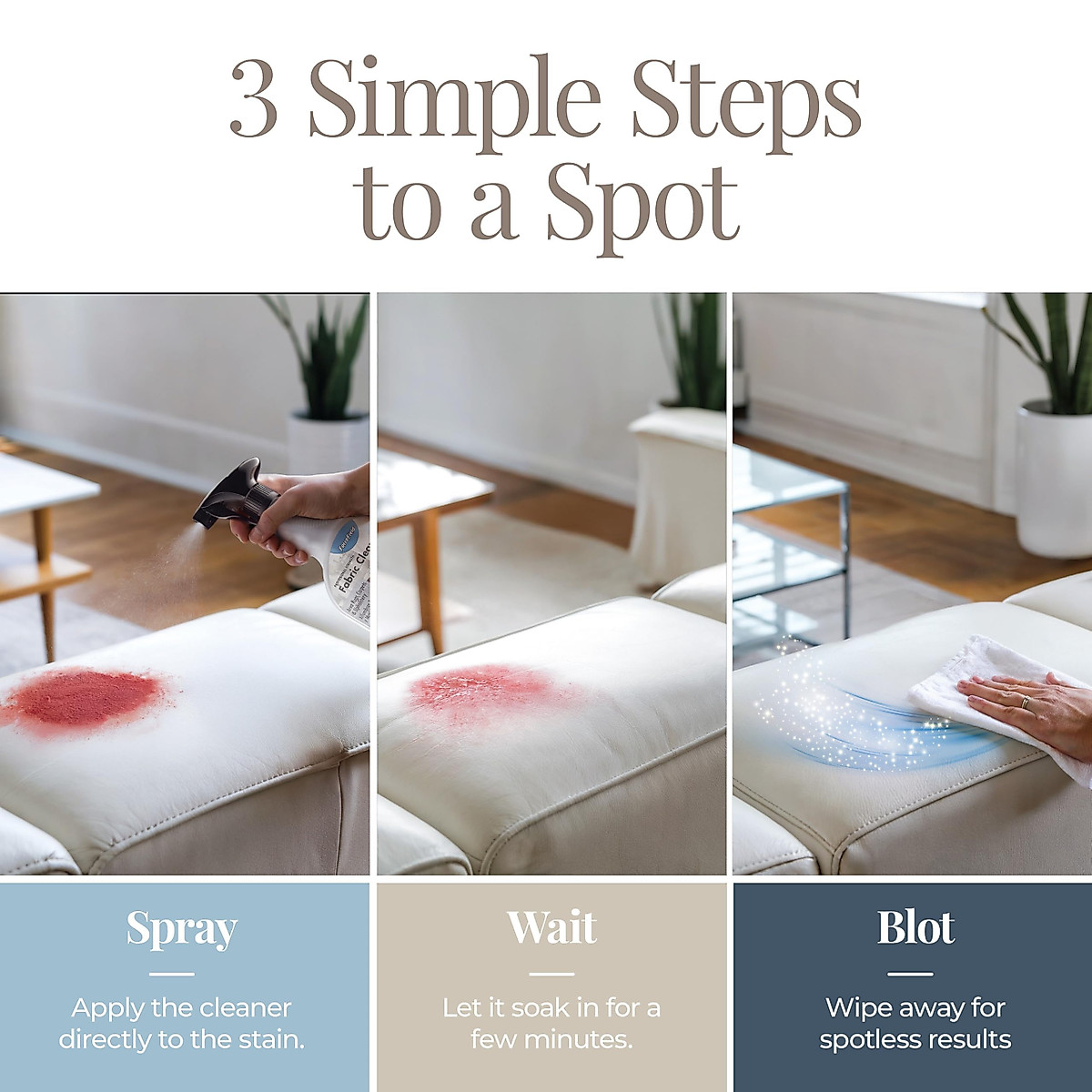 ForceField - Fabric Cleaner - Remove, Protect, and Deep Clean - 22oz (2 Pack (22oz))