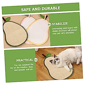 Cat Scratching Post Pets Toys House Toy Cat Sofa Protector Cat Scratcher Mat Natural Sisal Cat Scratcher Kitten Scratching Pad Kitten Scratch Plaything Cat Scratch Plaything Green