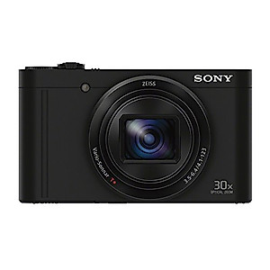Sony DSCWX500/B Digital Camera with 3-Inch LCD (Black)