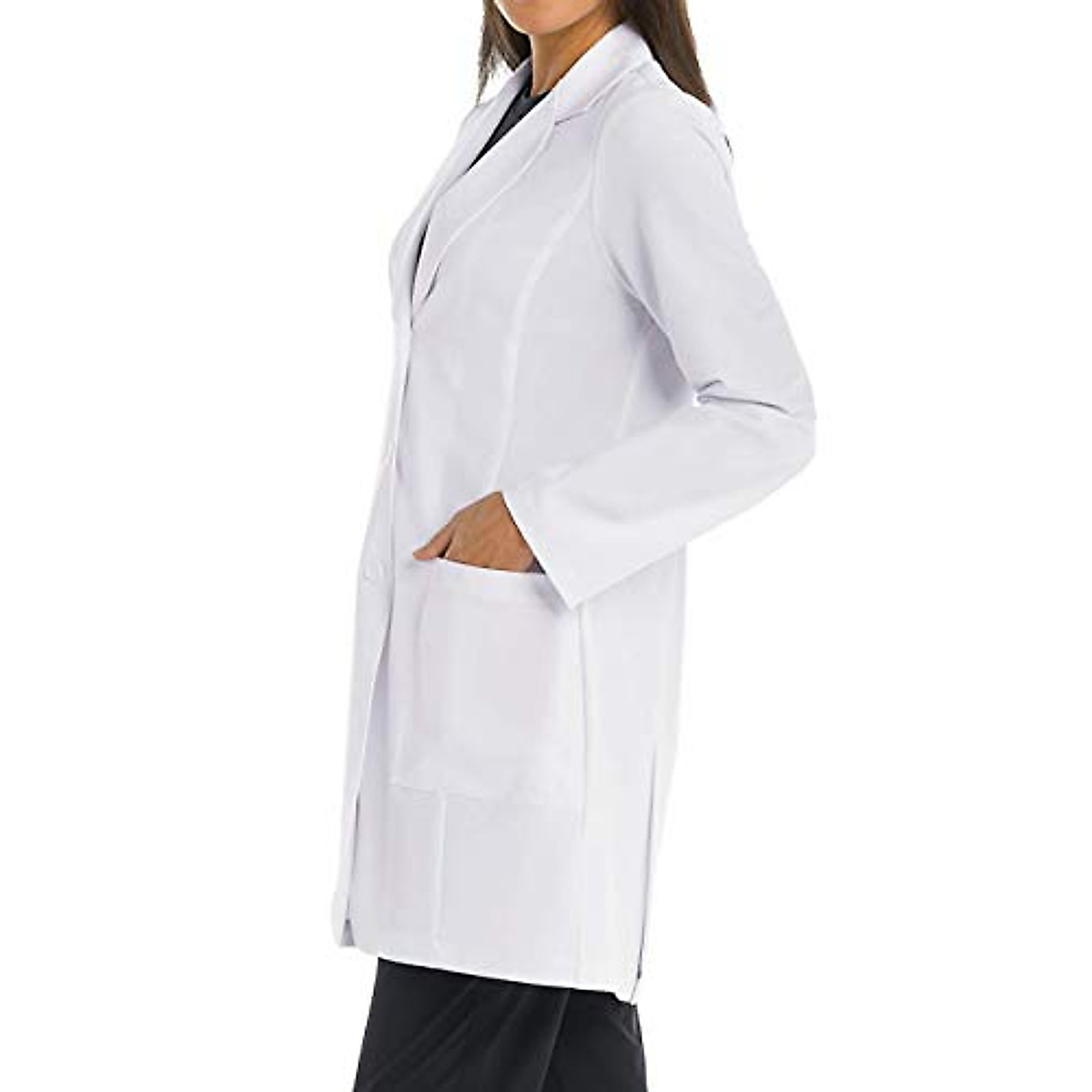 Grey's Anatomy Signature 2402 35" Women's Lab Coat (White, Large)