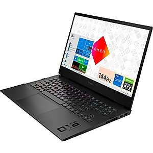 HP Omen 16 Gaming Laptop I 16.1” Full HD IPS 144Hz 7ms I 11th Gen Intel 8-Core i7-11800H I 64GB DDR4 1TB SSD I Geforce RTX 3060 6GB I Thunderbolt Backlit Win11 + 32GB MicroSD Card
