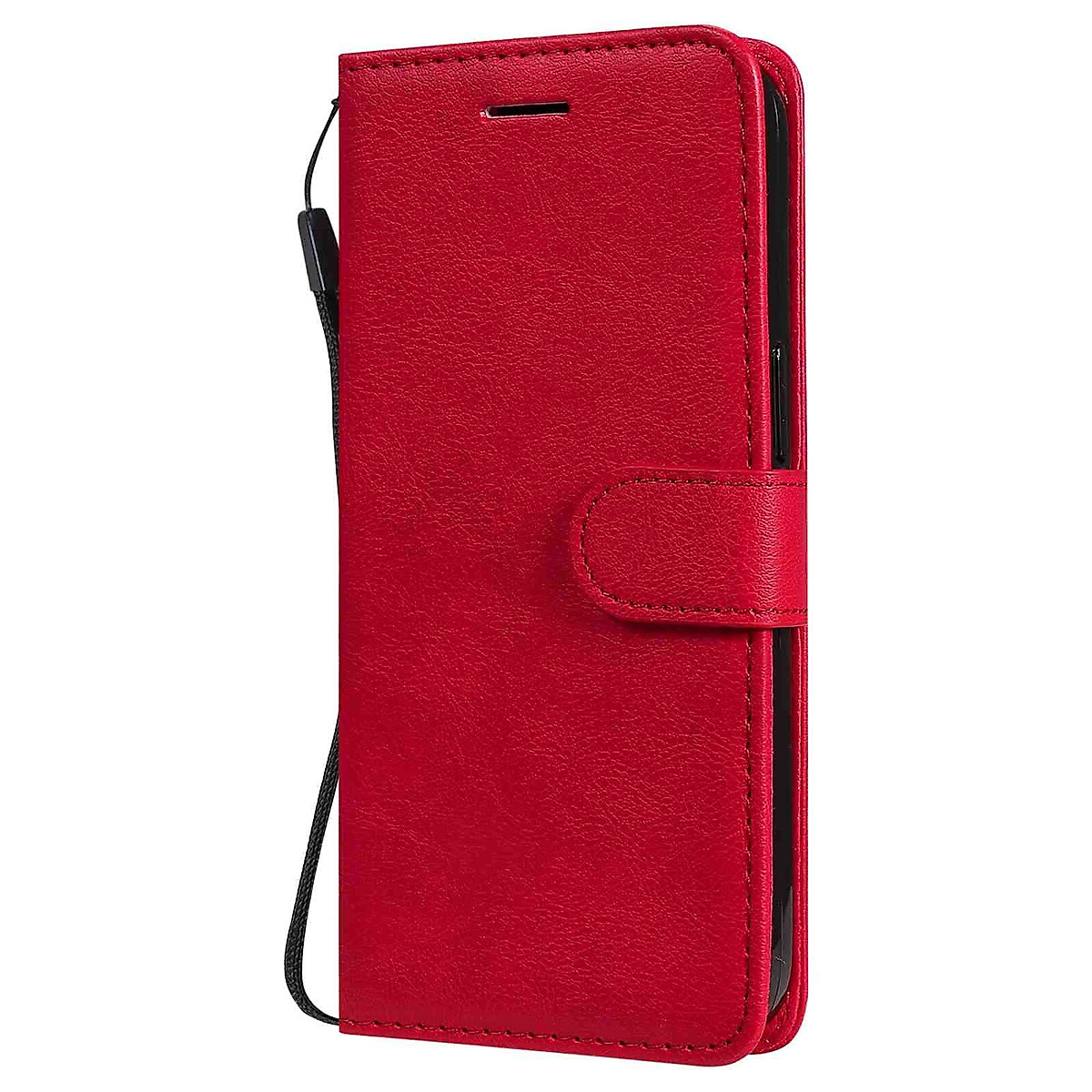 Fansipro Phone Cover Wallet Folio Case for LG V20 Mini, Premium PU Leather Slim Fit Cover for V20 Mini, 2 Card Slots, Super Fitting, Red