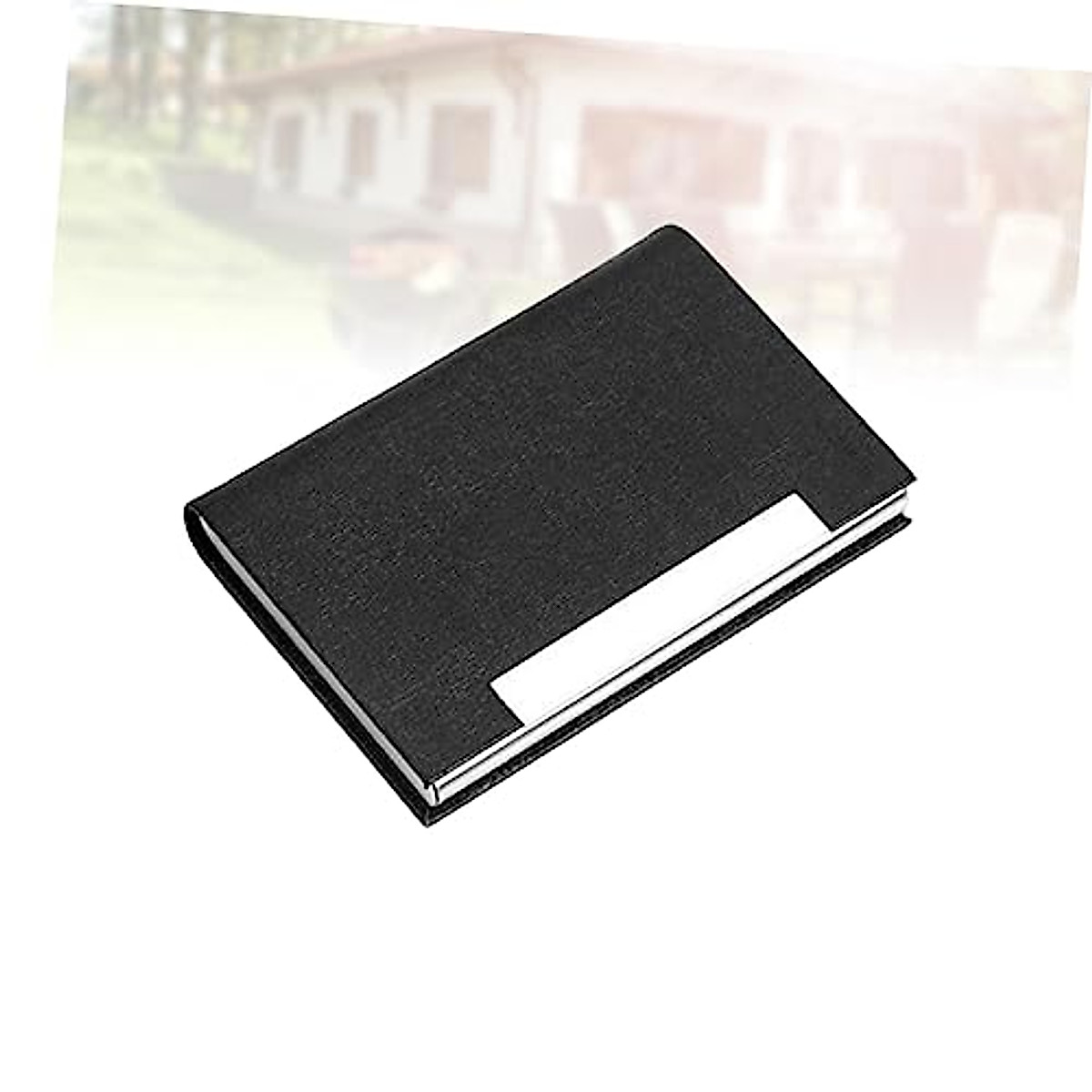 STOBOK 3pcs Purses Name Holder Stainless Steel Case Business