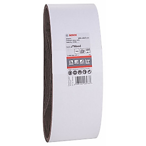 Bosch Accessories 10 pcs. Sanding Belt Set X440 Best for Wood and Paint (100 x 610 mm, Grit 100, Accessories for Belt Sanders)