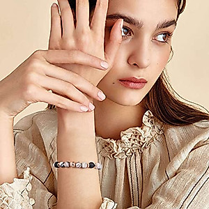 M MOOHAM Lava Rock Bracelets for Women, Gifts for Daughter Beaded Bracelets for Women Bracelets for Daughter Gifts Valentines Day Gifts for Daughter Valentines Day Gifts for Girls