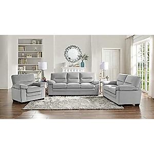 Lexicon Dawson Living Room Sofa, Gray