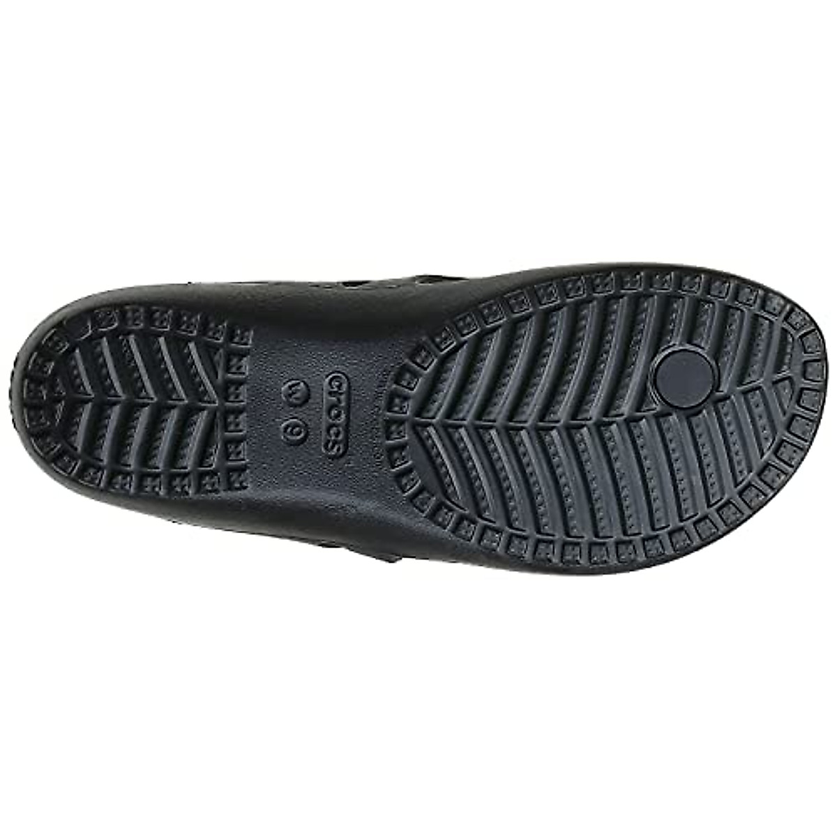 Crocs womens Kadee Ii Flip Flop, Black, 10 US