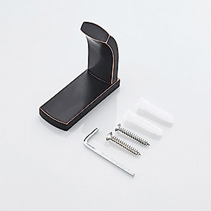 Set of 4 in Pack Home Bath Towel Hooks Heavy Duty Wall Mount Antique Finish Hook