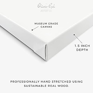 Amazon Brand – Rivet Aerial Turquoise Blue Overhead Photo of Mediterranean Beach, 30" x 45"