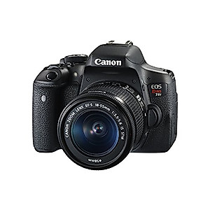 Canon EOS Rebel T6i Digital SLR with EF-S 18-55mm IS STM Lens - Wi-Fi Enabled (Renewed) With 2 Year Warranty