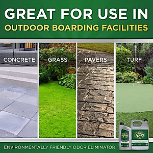 Urine Off Yard Clean Green Yard and Kennel Odor Eliminator | Cat & Dog Urine Off Odor Eliminator | Earth Friendly | Concentrate 20:1 | 32 oz.