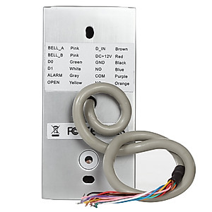 UHPPOTE Access Control System with Electromagnetic Lock 600lb Holding Force for Outswinging Door